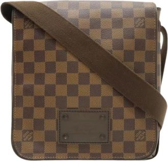 Louis Vuitton unisex, Pre-owned, Brun, Taille: ONE Size Sac bandouli&egrave;re Pre-owned Vintage en toile Damier