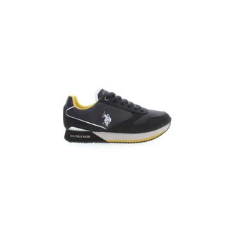 U.S.Polo Association U.s. Polo Assn., Homme, Chaussures, Noir, Taille: 44 EU Baskets en polyester avec semelle coussin&eacute;e