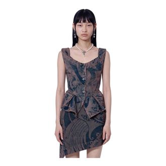 Vivienne Westwood Monday Weste - - Jackets - Damen - Braun - S