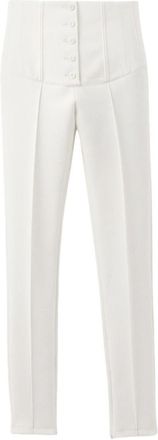 Jacquemus Casual Hose - Wei&szlig;