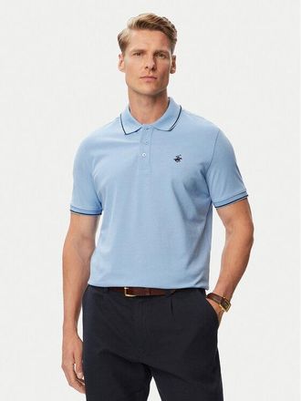 Beverly Hills Polo Club Poloshirt P-SS26M-P42561BBU Hellblau Regular Fit