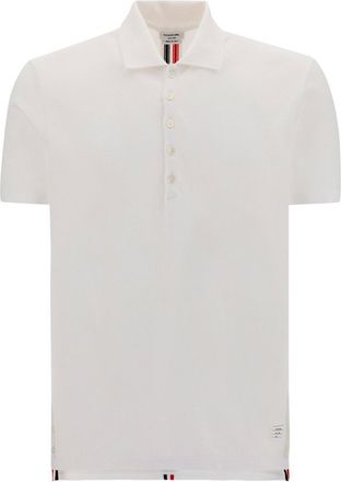 Thom Browne Poloshirt - Weiß