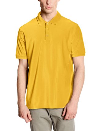 Fruit Of The Loom Herren Poloshirt, Gelb (Sunflower Yellow), XXX-Large