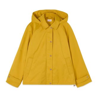 Oltre Nylonjacke mit Steppfutter - - Jackets - Damen - Gelb - L