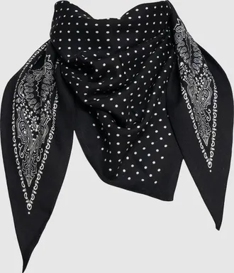 Destin Foulard Judy Triangolo Black