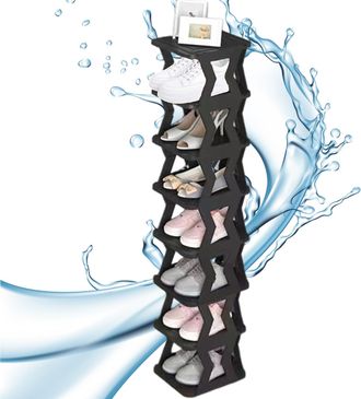 Generic Mehrst&ouml;ckiges Schuhregal, mehrst&ouml;ckiges Schuhregal f&uuml;r den Eingangsbereich, abnehmbares Schuhregal, flexibler Kombinationsschuh-Organizer, abnehmbares