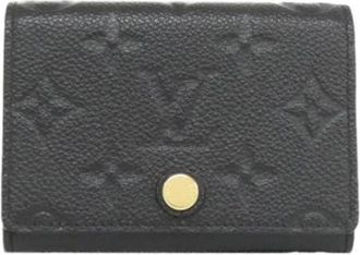 Louis Vuitton unisex, Pre-owned, Noir, Taille: ONE Size Portefeuille en toile Pre-owned