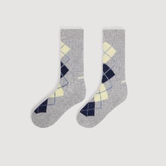Sandro Argyle-Socken mit Strassbesatz