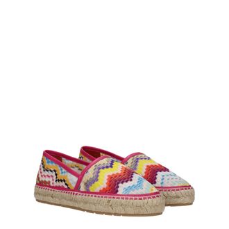 Missoni Womens Multicolor Fabric Espadrilles Shoe