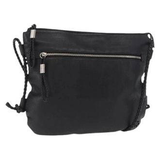 Gucci Sac bandouli&egrave;re vintage en cuir Pre-owned - Femme - Pre-owned - Noir - Taille: ONE Size