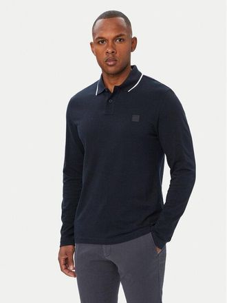HUGO BOSS Poloshirt PasserfordLong 50566186 Dunkelblau Regular Fit