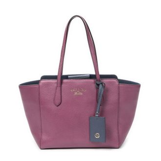 Gucci Crossbody Bags - Small Bicolor Swing Tote - Gr. unisize - in Violett - f&uuml;r Damen