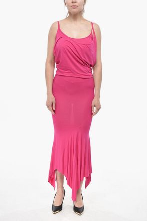 The Attico Slipkleid aus doppellagigem Jersey The Attico