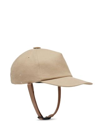 Maison Margiela casquette à détail de sangle - Tons neutres