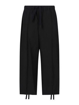 sacai Pantalons D&eacute;contract&eacute;s - Noir