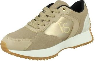 Spot On Elle Sport F7R326 Baskets d&eacute;contract&eacute;es &agrave; lacets en mousse &agrave; m&eacute;moire de forme pour femme, peau, 41 EU