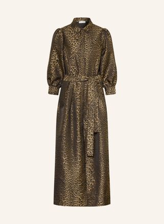 Kudibal Copenhagen Dea Kudibal Hemdblusenkleid Mettedea Aus Jacquard Mit 3/4-Arm gold