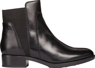 Geox Damen D Felicity Stiefeletten, Schwarz, 37.5 EU