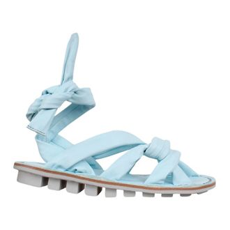 Trippen Offene Sandale mit gewebten Riemen - - Shoes - Damen - Blau - 37 EU