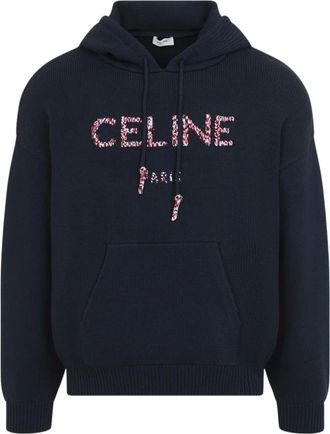 Celine Celine, Herren, Sweatshirts & Hoodies, Blau, MGr&ouml;&szlig;e