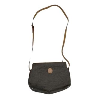 Fendi Pre-owned Leder Crossbody Bag - - Pre-owned - Damen - Grau - ONE SIZE