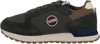 Colmar Mixte Travis Authentic Military Green-DK Denim-Brown 043 TG 44 Zapatillas
