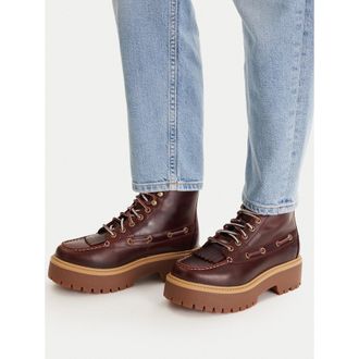 Timberland Schn&uuml;rschuhe Timberland Stone Street Mid TB0A27YZEIW1 Dunkelrot