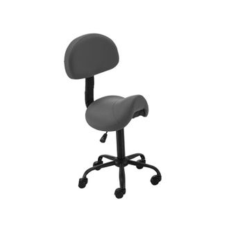 Generic Ergonomischer Sattelhocker, drehbarer, Verstellbarer Arbeitsstuhl, Sattelstuhl aus PU-Leder, geeignet for Massage, Kliniken und B&uuml;ros(Color-4)