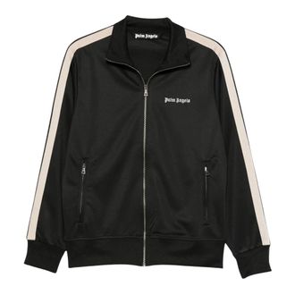 Palm Angels Klassische Logo-Trainingsjacke - - Sport - Herren - Schwarzk - L