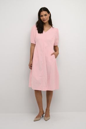 Culture Kleid Casual fit White/Red Stripe white red