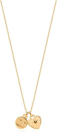 Dolce & Gabbana Femme, Accessoires, Jaune, Taille: ONE Size Collier avec pendentifs