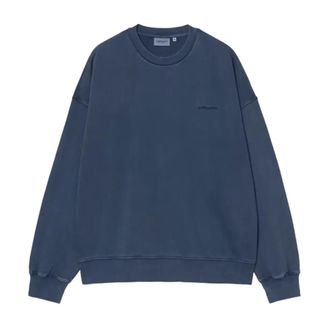 Carhartt Work in Progress Benton Sweatshirt - - Sweatshirts & Hoodies - Herren - Blau - M