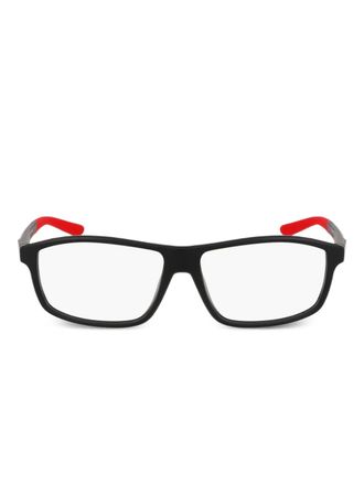 Nike lunettes de vue &agrave; monture rectangulaire - Noir