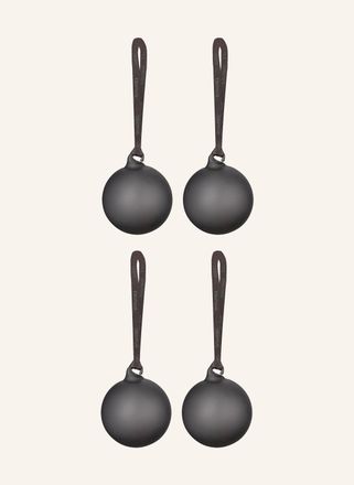Blomus Blomus 4er-Set Weihnachtskugeln Juhla schwarz