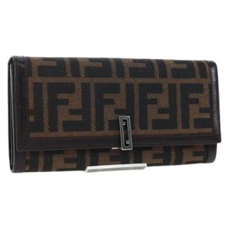 Fendi Portefeuille long vintage doccasion - Femme - Pre-owned - Multicolore - Taille: ONE Size
