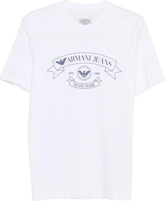 Emporio Armani Homme, Tops, Blanc, Taille: L T-Chemises