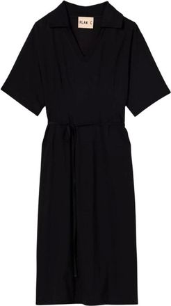 Plan C Plan C, Femme, Robes, Noir, Taille: 42 FR abito