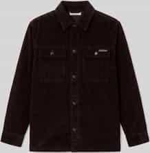 Calvin Klein Jeans Regular Fit Overshirt aus Baumwolle mit Cordstruktur
