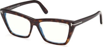Tom Ford Optisches Gestell - - Accessories - unisex - Braun - 55 MM