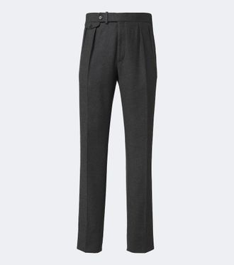 Ralph Lauren Purple Label Pantalon droit Gregory en laine