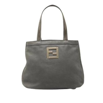 Fendi Tote en cuir doccasion - Femme - Pre-owned - Gris - Taille: ONE Size