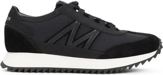 Moncler Low-Top Sneaker - Pacey2 Black Leather Sneakers - Gr. 41 (EU) - in Schwarz - für Damen