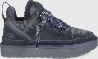 UGG Lo Lowmel Low-Top Wildleder-Sneaker mit Woll-Innenfutter