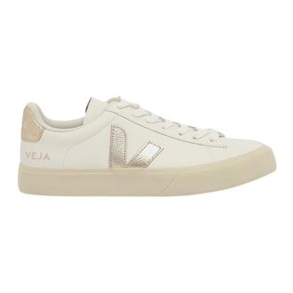 Veja Femme, Chaussures, Blanc, Taille: 36 EU Campo Leather Baskets