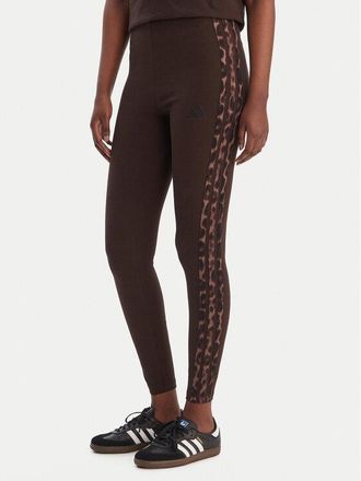 adidas Leggings Seasonal Essentials Leopard Print KA2793 Braun Slim Fit