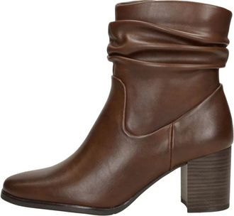 Marco Tozzi Femme, Chaussures, Brun, Taille: 42 EU Enkellaarsjes Hak