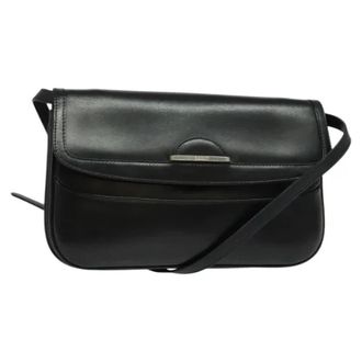 Bally Pre-owned Leder Schultertasche - - Pre-owned - Damen - Schwarzk - ONE SIZE