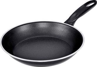 Aro Bratpfanne, Aluminium, &Oslash; 32 cm, Dupont Antihaftbeschichtung, ofenfest, hitzebest&auml;ndiger Bakelit-Griff, schwarz (&Oslash; 24 cm)