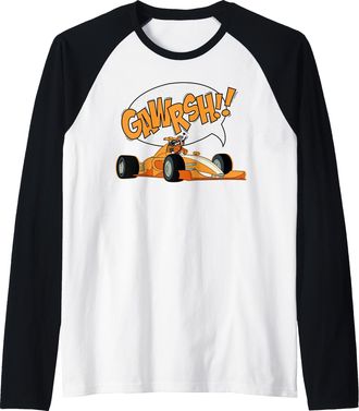 Disney Goofy Racing Team Gawrsh! Race Car Driver Raglan
