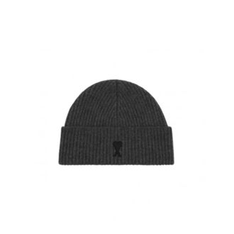 Ami Ami de Coeur Beanie - - Accessories - Damen - Grau - ONE SIZE